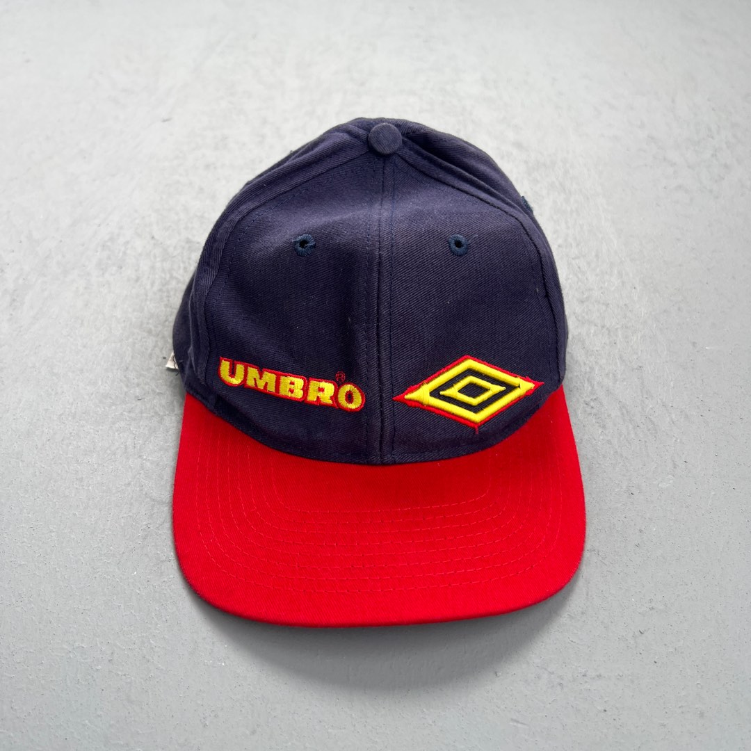 Vintage Umbro Embroidered Cap, Men's Fashion, Watches & Accessories ...