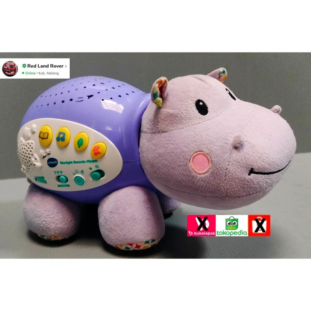 Vtech Sensory Starlight Hippo, Bayi & Anak, Mainan & Baby Walker di ...