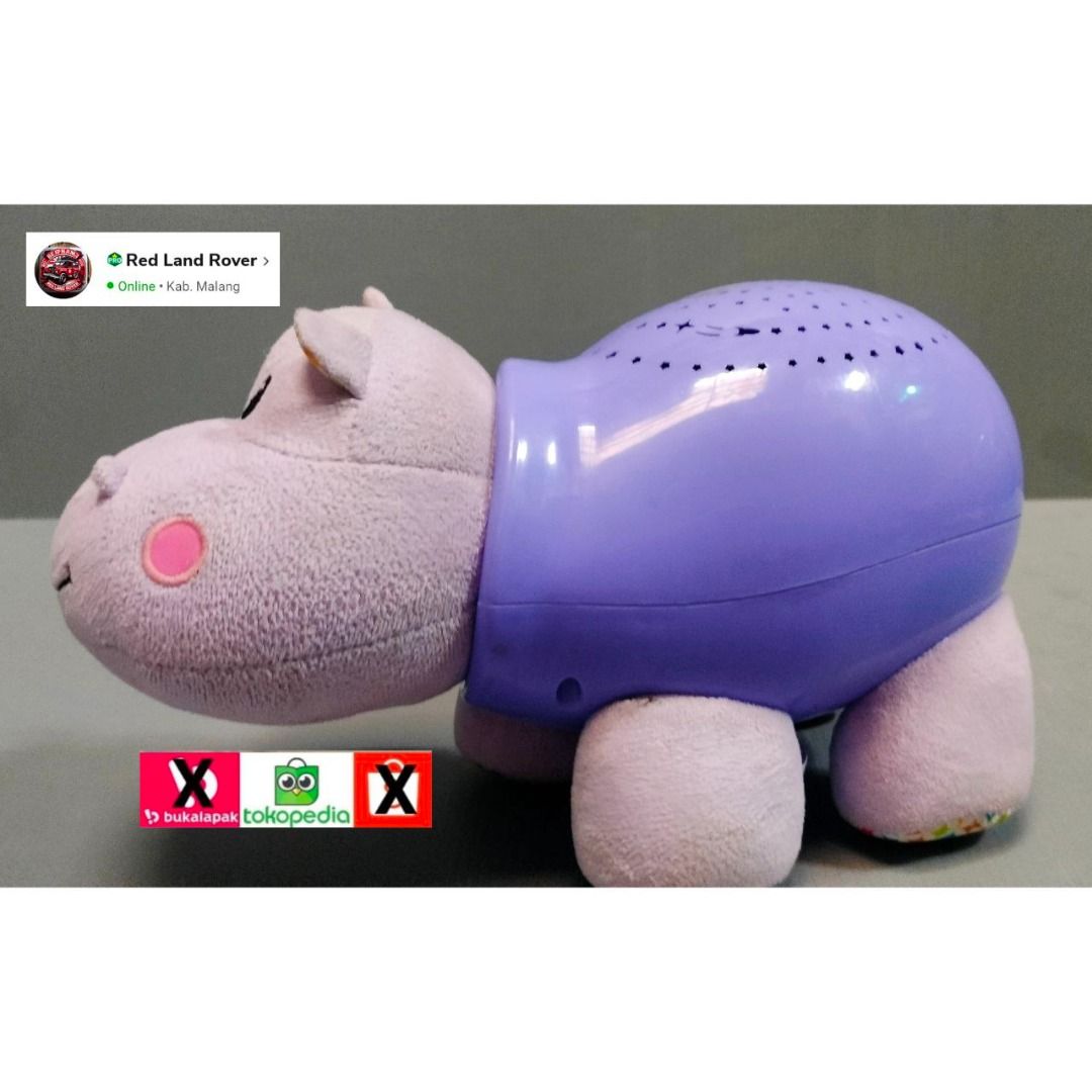 Vtech Sensory Starlight Hippo, Bayi & Anak, Mainan & Baby Walker di ...