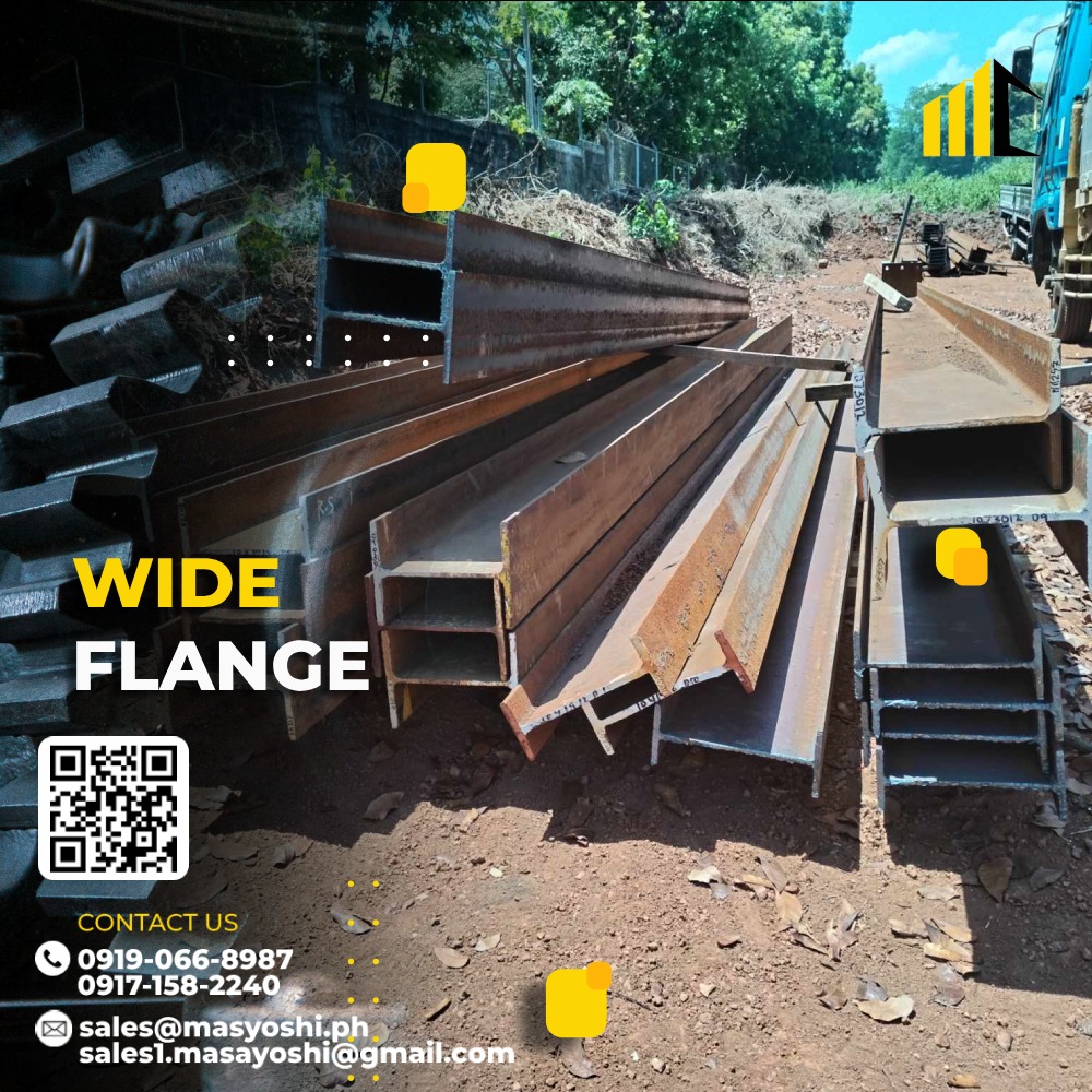 WIDE FLANGE 4 X 4 13# 6MTRS,WIDE FLANGE 10 X 4 19# 6MTRS,, I Beam, Wide ...