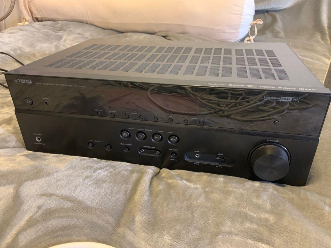 Yamaha RX-V481 - 5.1channel 4K home theater receiver, Audio, Soundbars ...