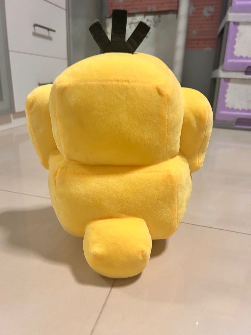 25cm Blocky Psyduck Pokémon soft toy!, Hobbies & Toys, Toys & Games on ...