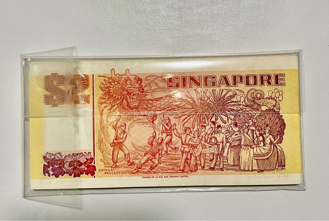 $2 Ship Series Orange Banknotes 38pcs, Hobbies & Toys, Memorabilia ...