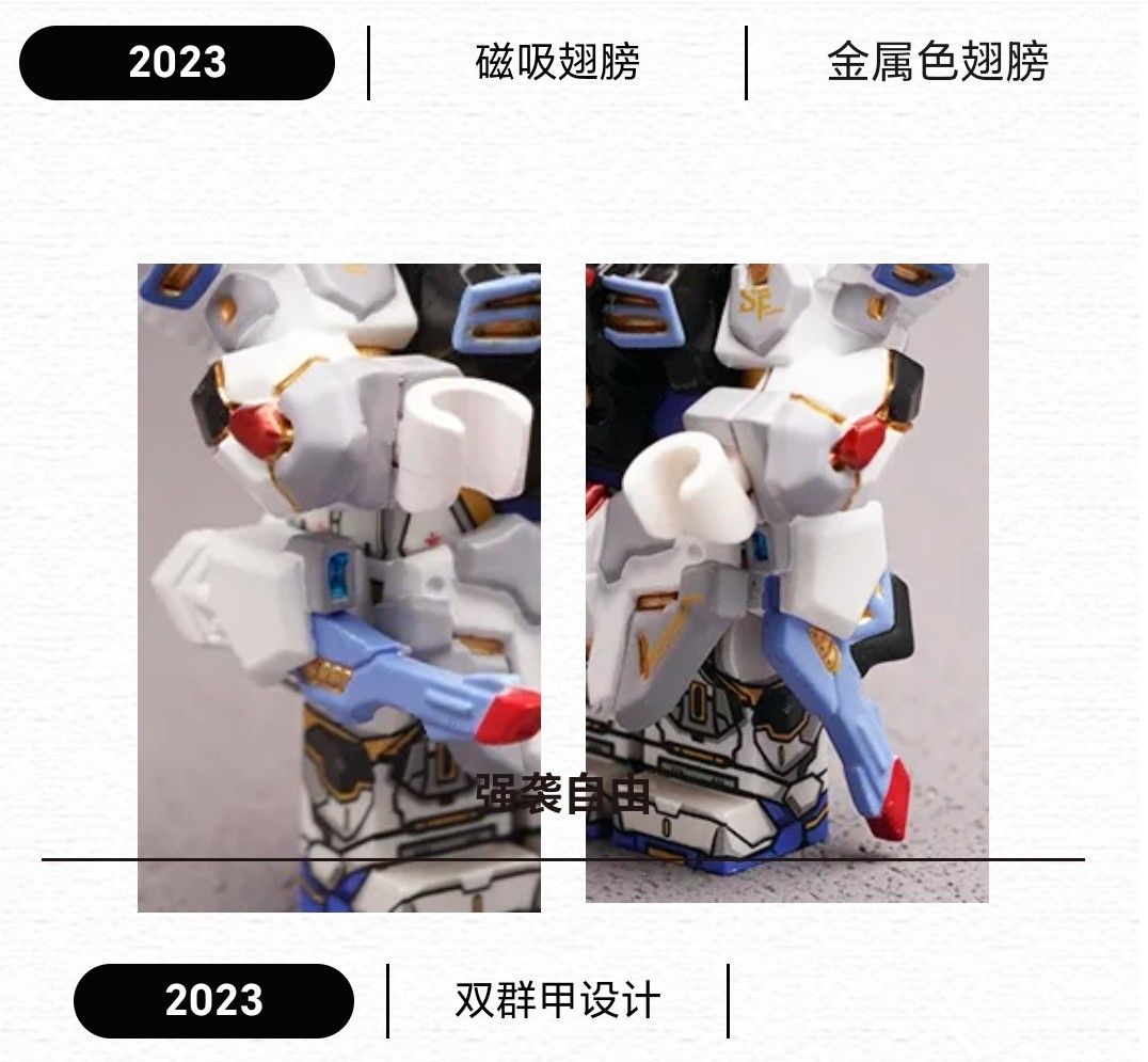 人仔工廠 強襲自由高達V2版 高達系列 第三方人仔 Strike Freedom Gundam Lego Custom Minifigure ...