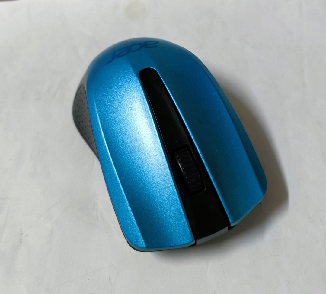 Acer 2.4G Wireless Optical Mouse 無線光學滑鼠 人體工學曲線設計 即插即用 RF2.4G (1600 DPI ...
