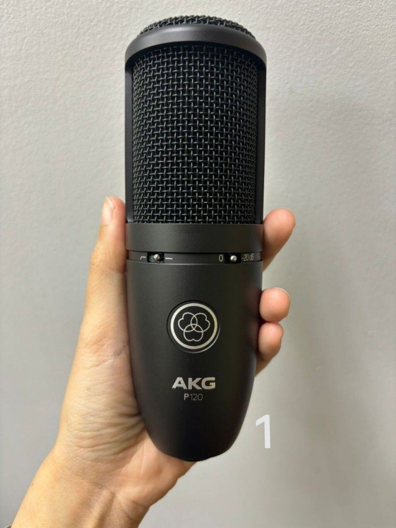 AKG by Harman P120 - Condenser Mic, Audio, Microphones on Carousell