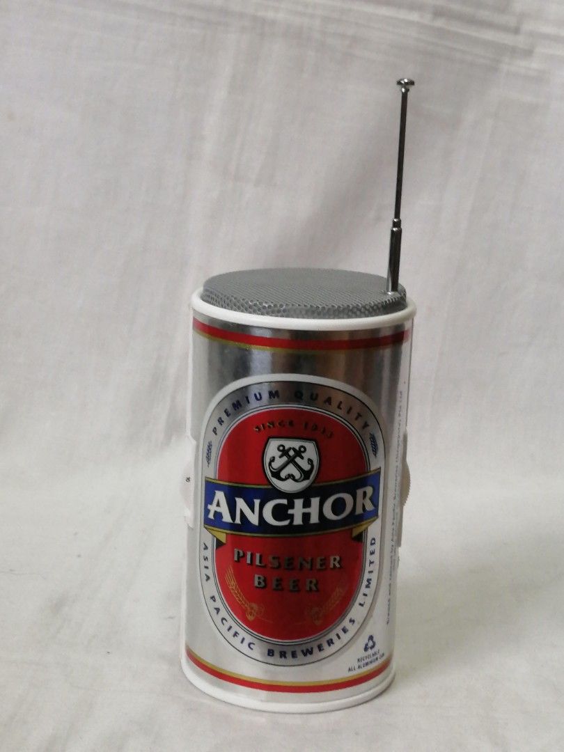 Anchor Pilsener Beer Can Design FM Transistor Radio, Hobbies & Toys ...