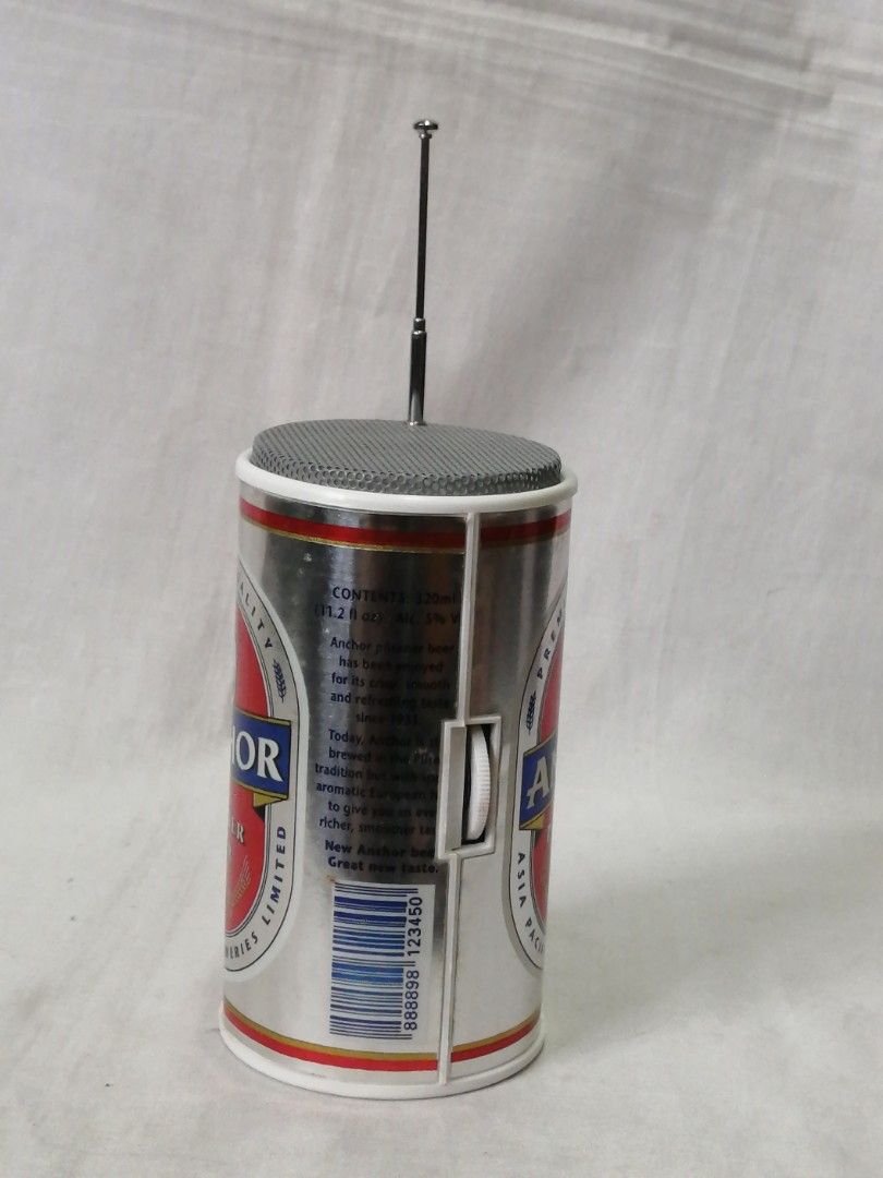 Anchor Pilsener Beer Can Design FM Transistor Radio, Hobbies & Toys ...