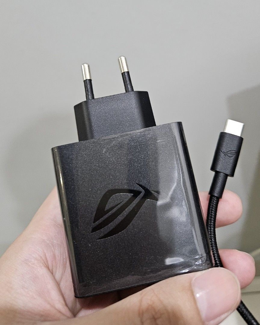 Asus ROG 65W Phone Charger + Cable, Mobile Phones & Gadgets, Mobile ...