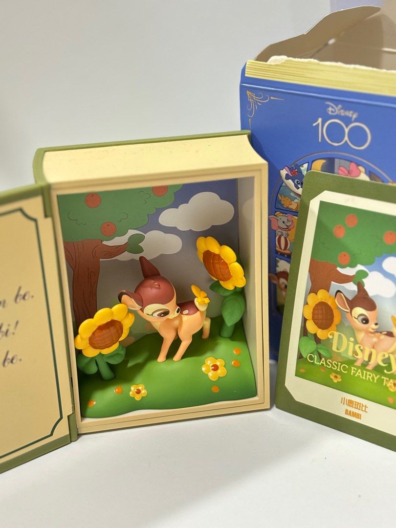 Bambi pop mart disney 100 classic fairy tales, Hobbies & Toys, Toys ...