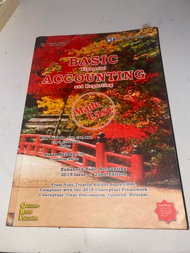 Basic Accounting Ballada, Hobbies & Toys, Books & Magazines, Textbooks on Carousell