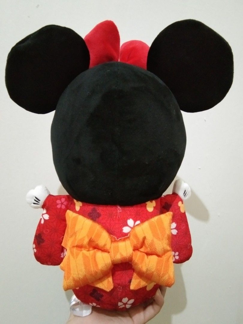 Big Original Disney Minnie Mouse Chibi Roly Poly Pretty Traditional ...