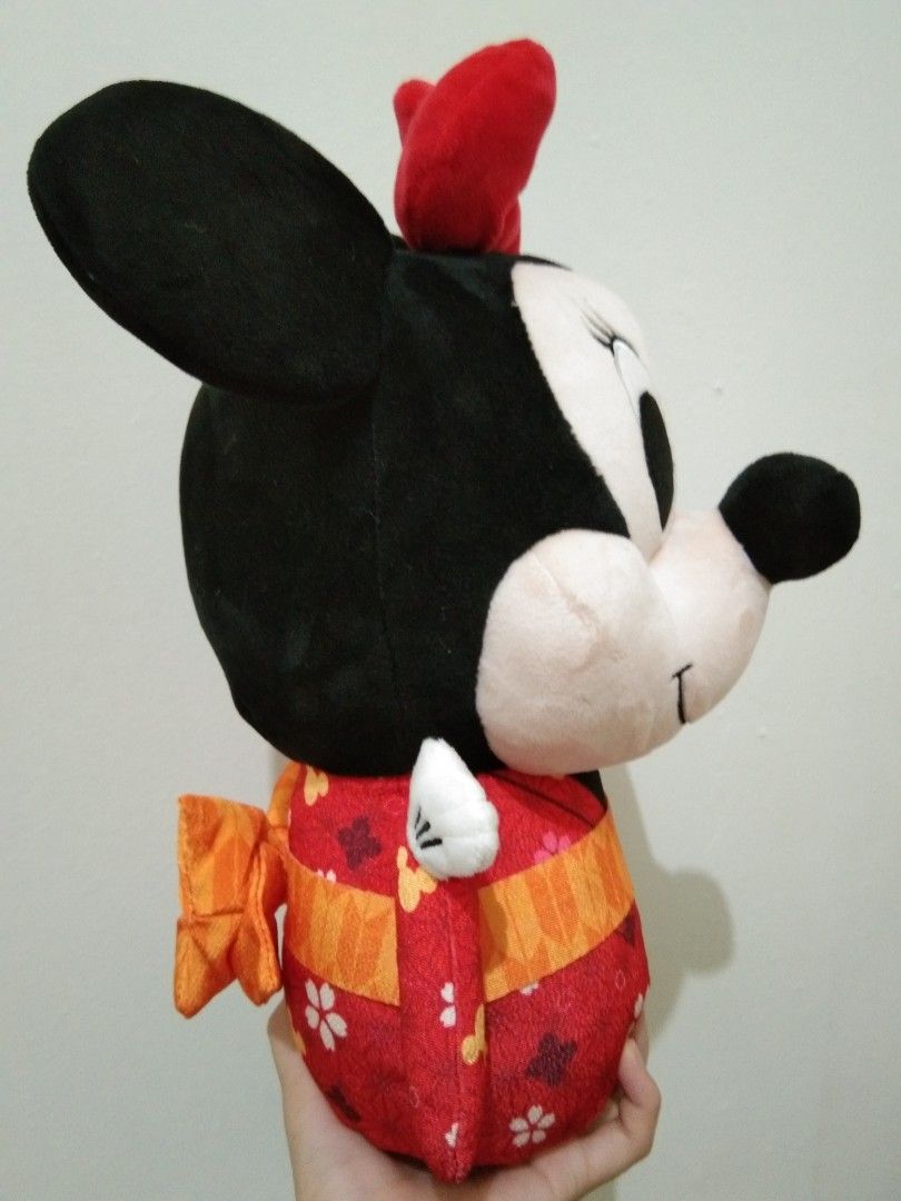 Big Original Disney Minnie Mouse Chibi Roly Poly Pretty Traditional ...