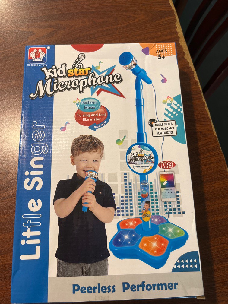 BNIB Kid Star Microphone, Hobbies & Toys, Toys & Games on Carousell