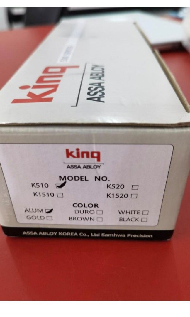 BNIB King Assa Abloy Door closer made in korea, Furniture & Home Living ...