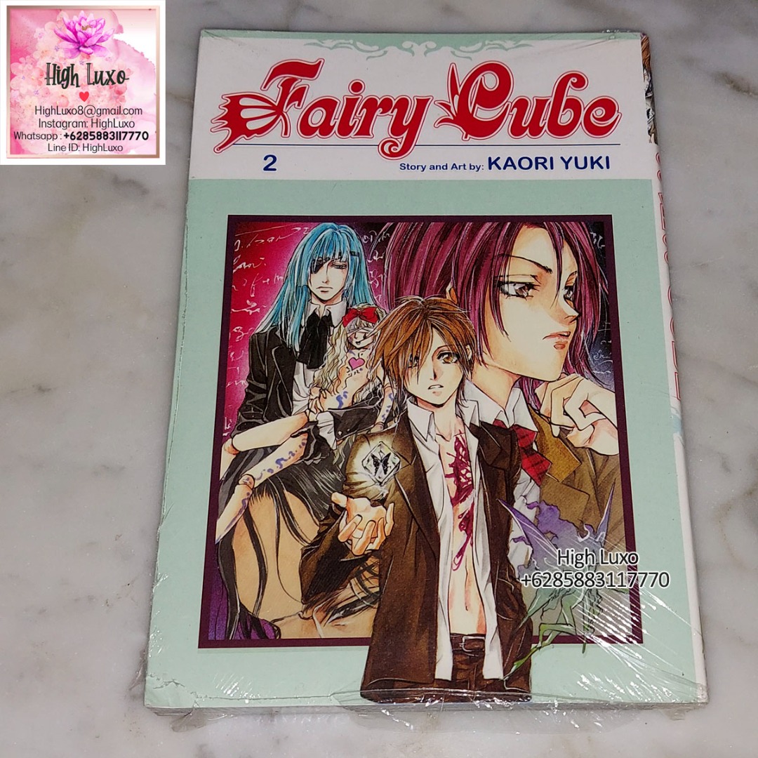 Buku Komik Fairy Cube Vol 2 Crown of Thorns English Comic Book Manga ...