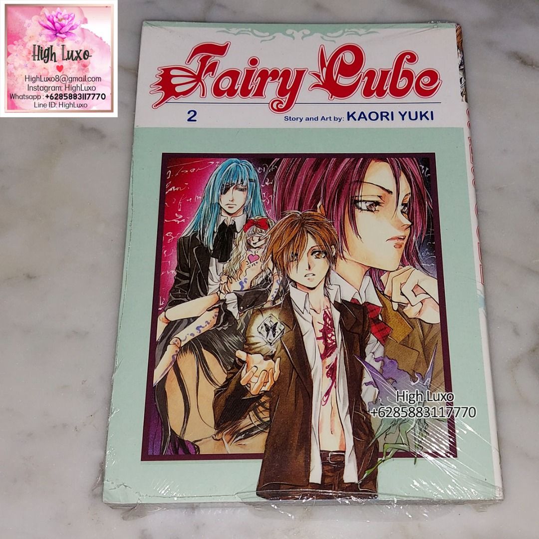 Buku Komik Fairy Cube Vol 2 Crown of Thorns English Comic Book Manga ...