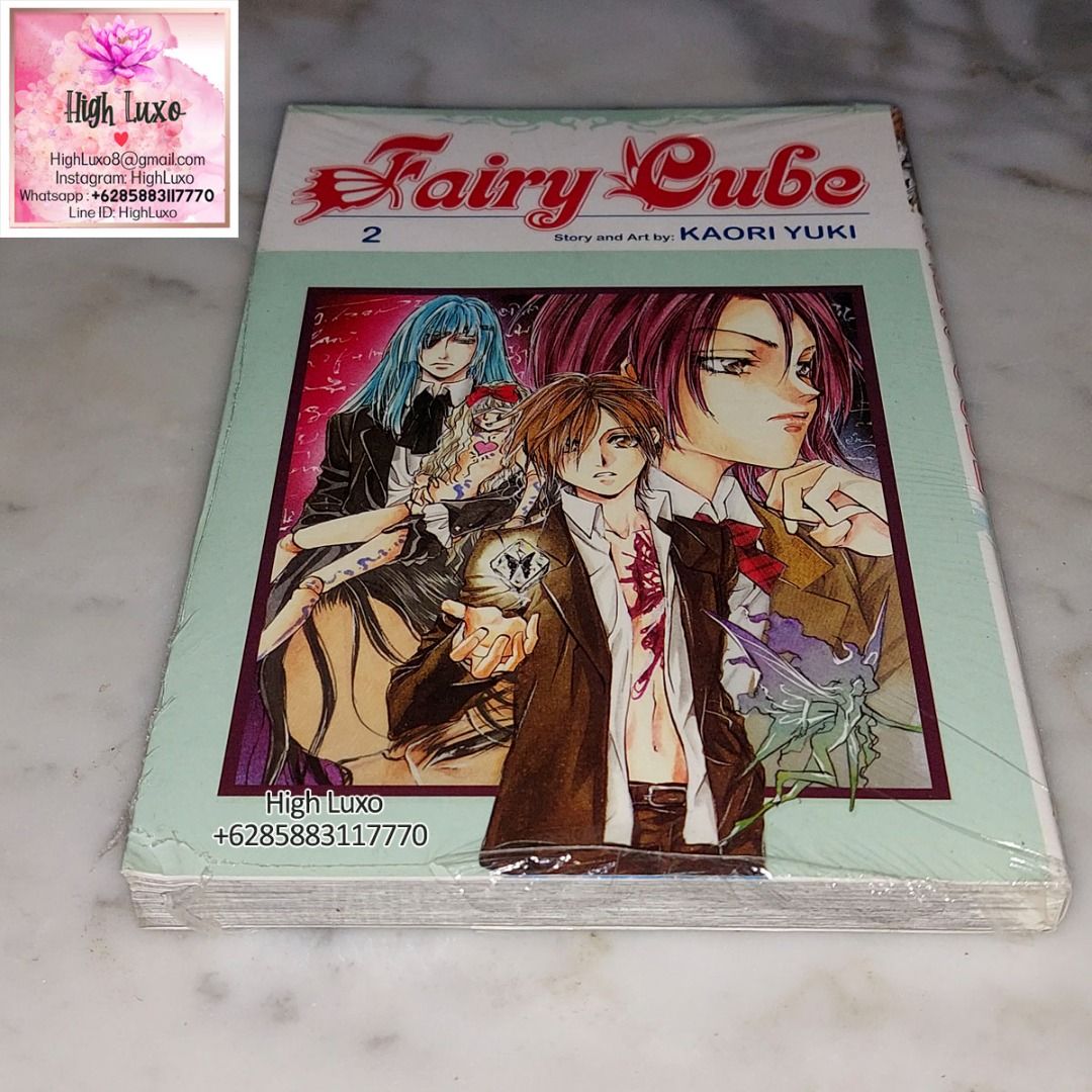 Buku Komik Fairy Cube Vol 2 Crown of Thorns English Comic Book Manga ...