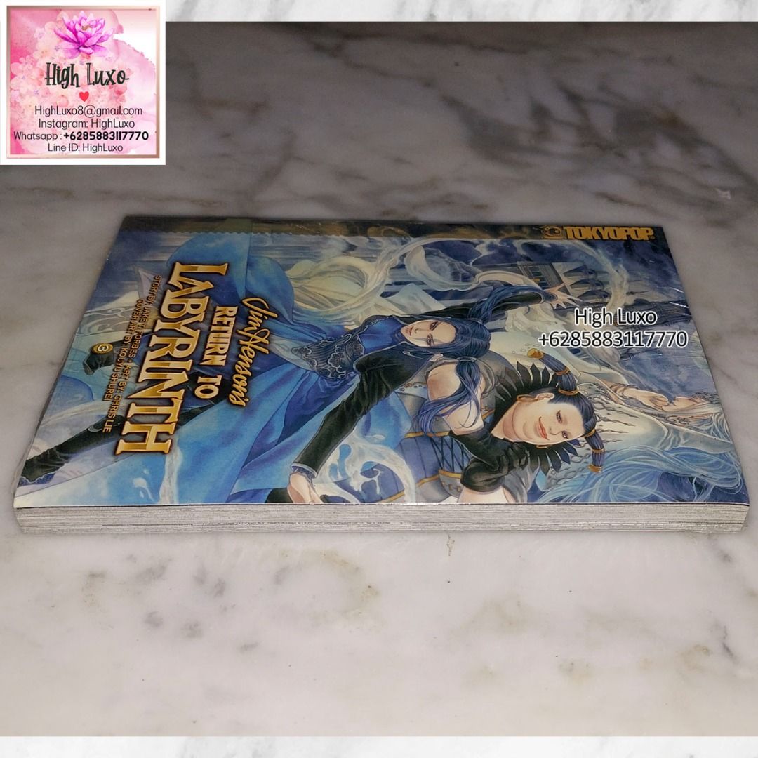 Buku Komik Return To Labyrinth Vol 3 English Comic Book Manga Anime ...