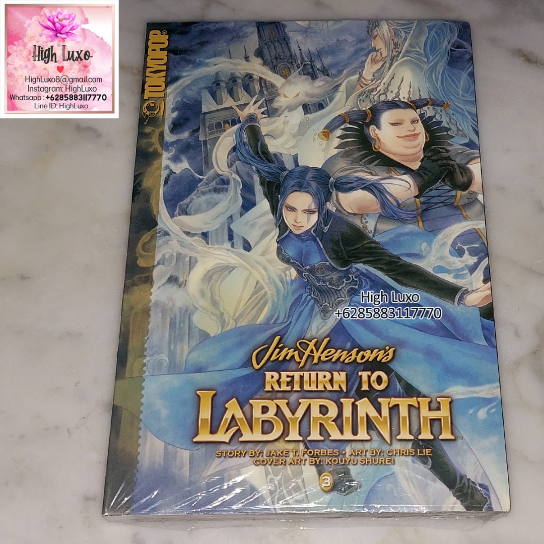 Buku Komik Return To Labyrinth Vol 3 English Comic Book Manga Anime ...