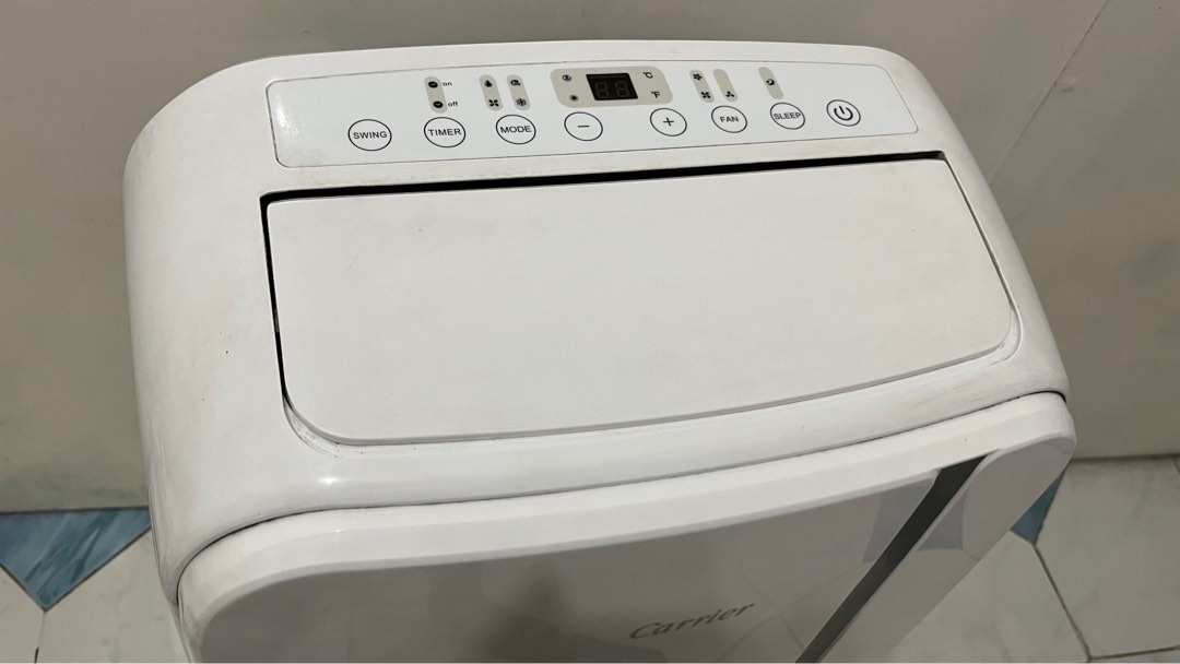 Carrier 1.5 HP Portable Aircon Non-Inverter, TV & Home Appliances, Air ...