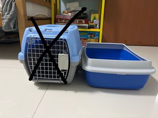 Cat litter box huge large jumbo DUIT Korean brand, Pet Supplies, Homes ...