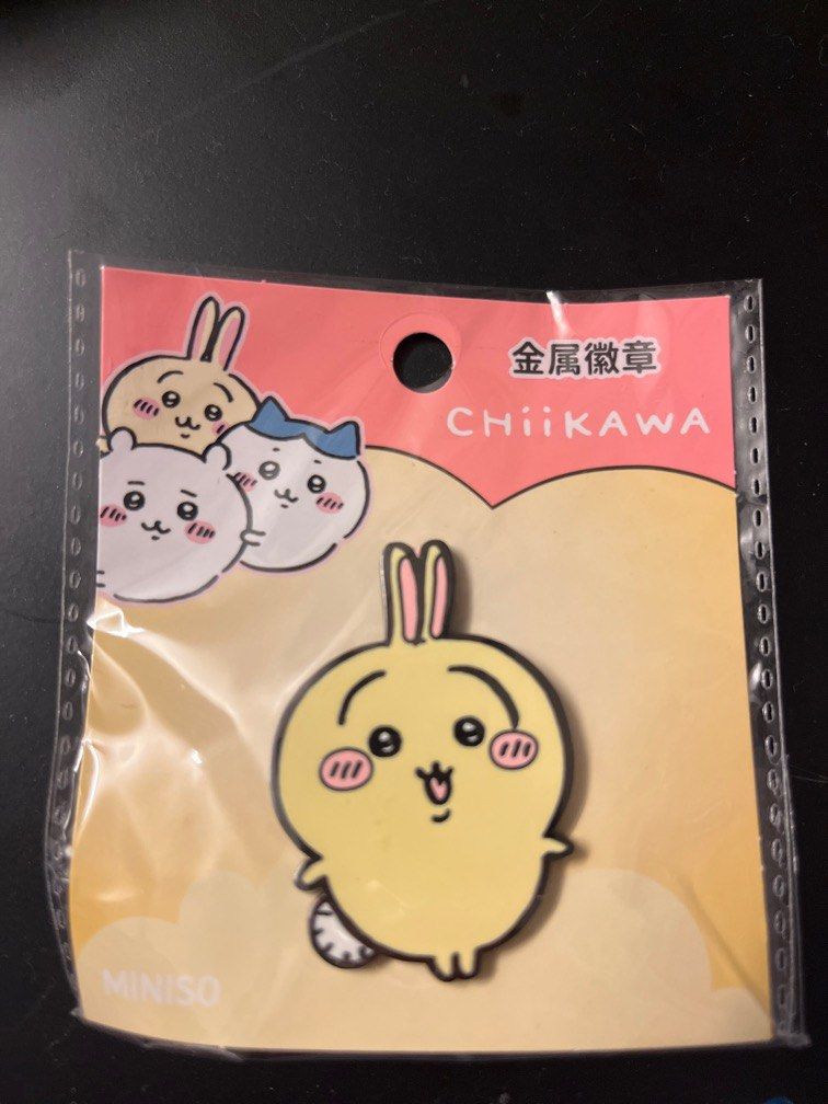 Chiikawa Usagi Pin Badge China SH&SZ limited, Hobbies & Toys, Toys ...