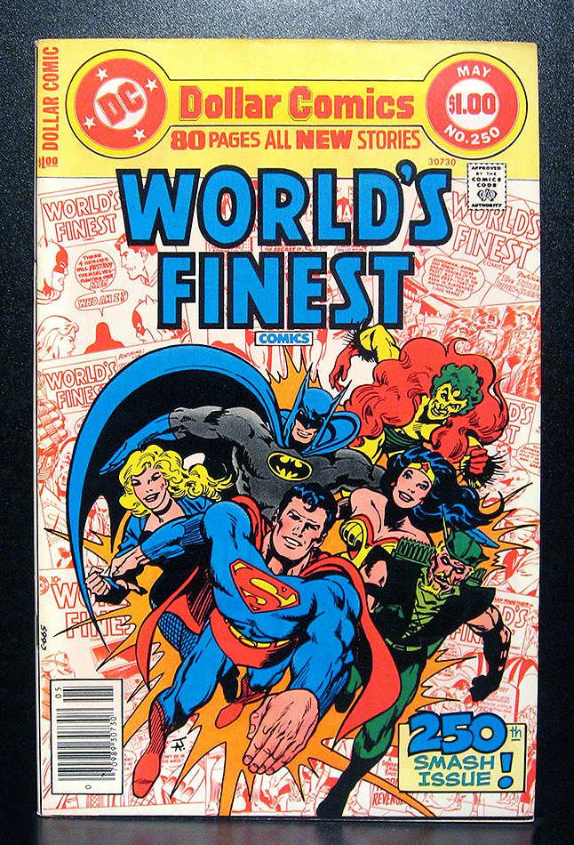 COMICS: DC: World's Finest #250 (1978), 1st Agent Axis II app/80 pages ...