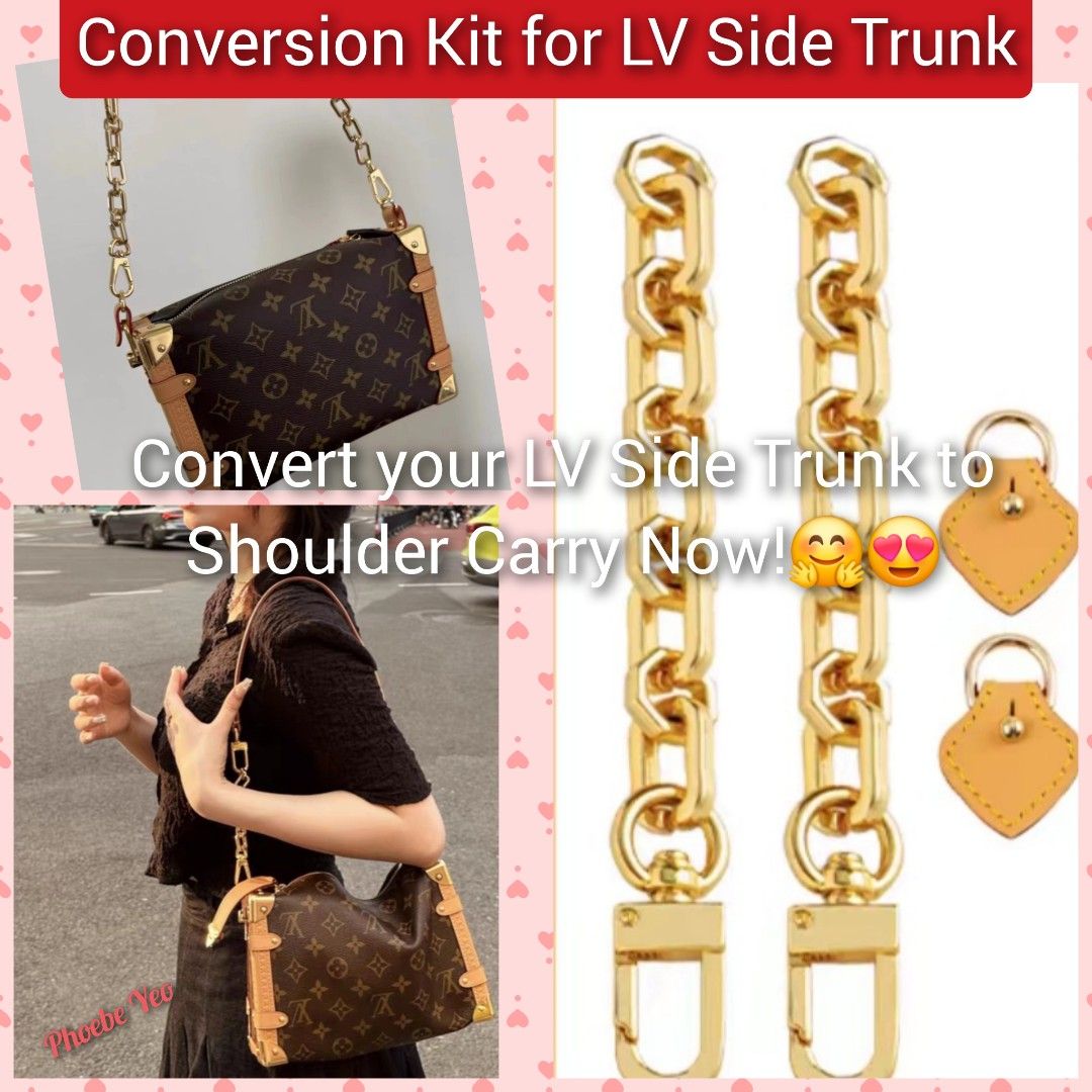 Conversion Kit for LV Side Trunk, Luxury, Bags & Wallets on Carousell