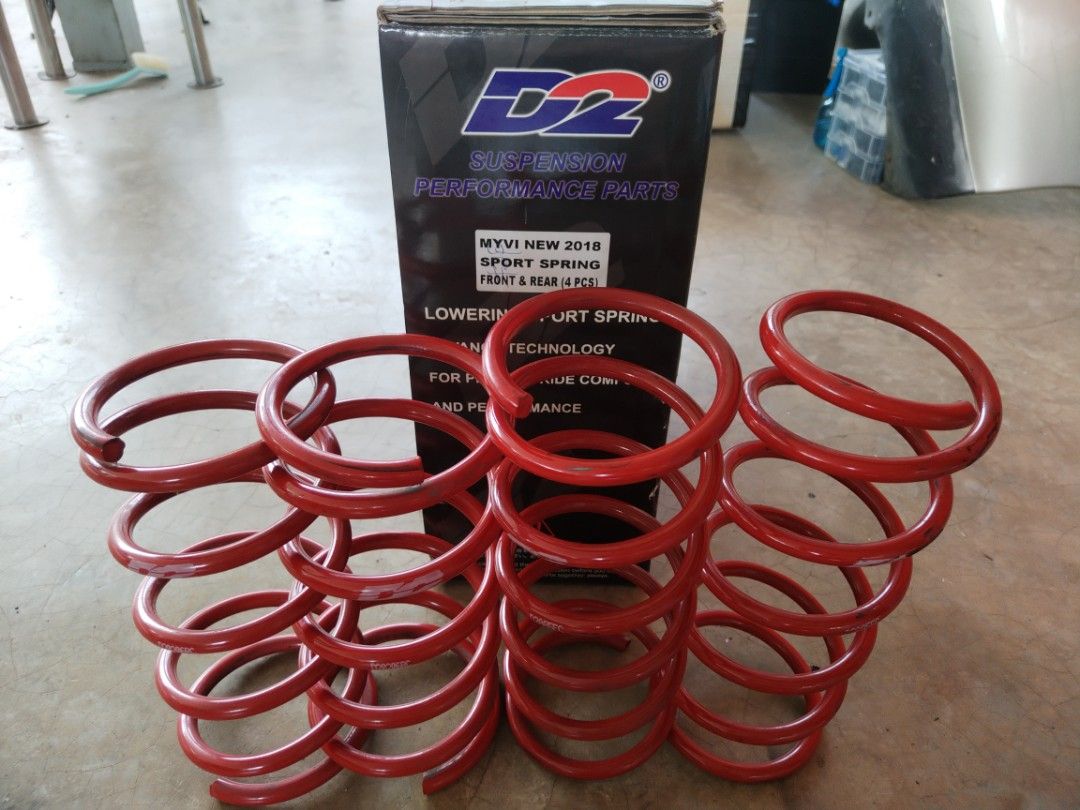 d2 sport spring myvi g3, Auto Accessories on Carousell