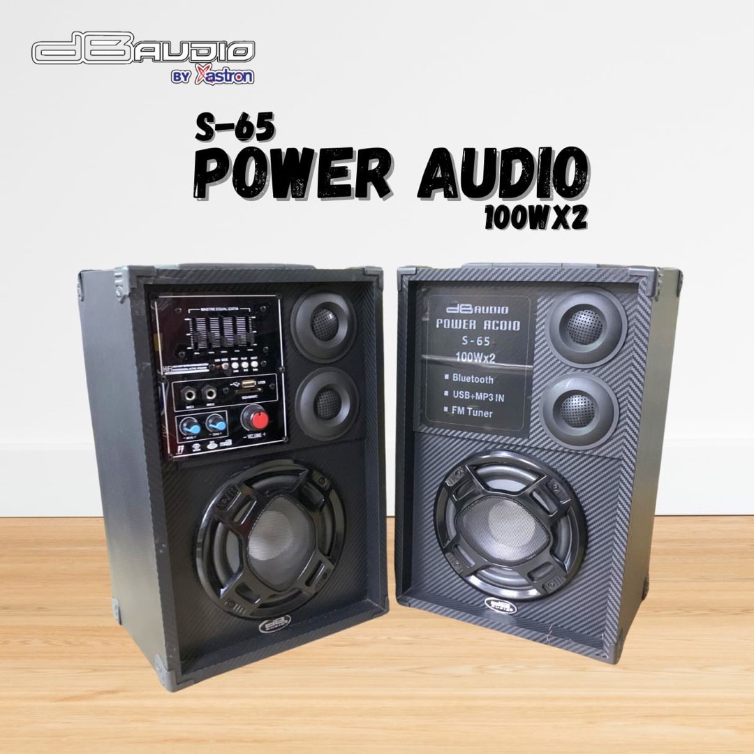 DBaudio Power Audio S-65 Bluestream Super Bass Speaker with Fm/Mp3/USB ...
