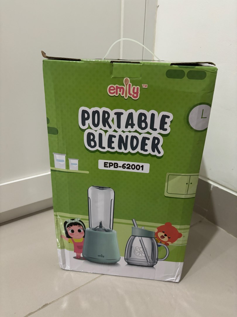 EMILY - PORTABLE BLENDER, Bayi & Anak, Perawatan & Makanan Anak di ...