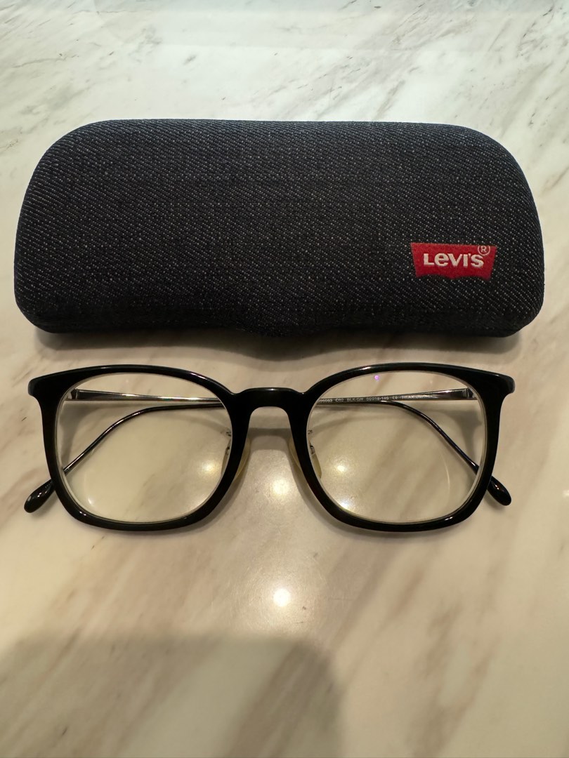 Frame Kacamata Levis original, Fesyen Pria, Aksesoris, Kacamata di ...