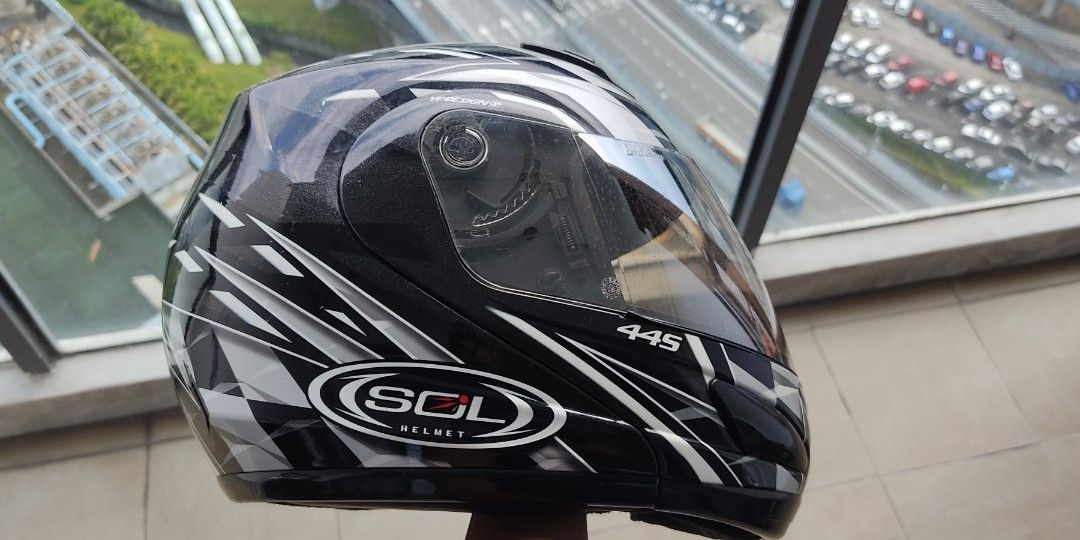 Fullface Helmet SOL, Auto Accessories on Carousell