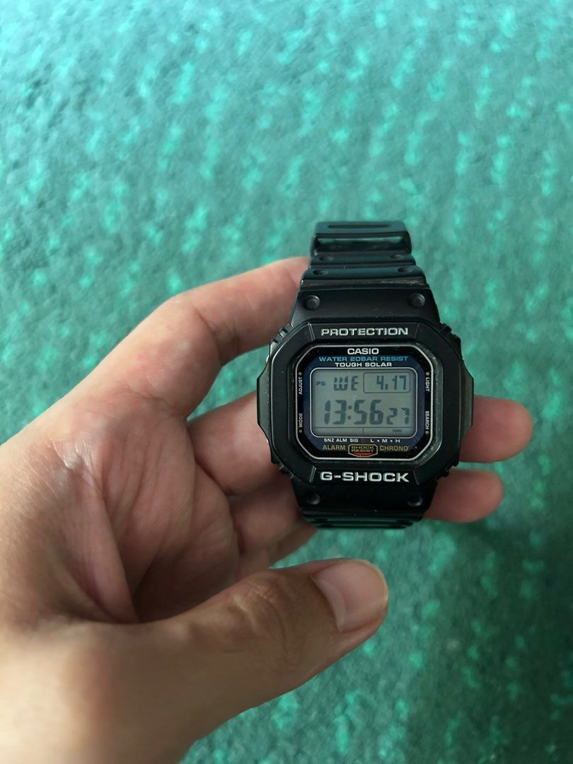 Casio G Shock Watch with Tough Solar G5600E. NS national service watch ...