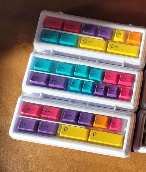 GMK CMYK & RGBYK keycap, Computers & Tech, Parts & Accessories ...