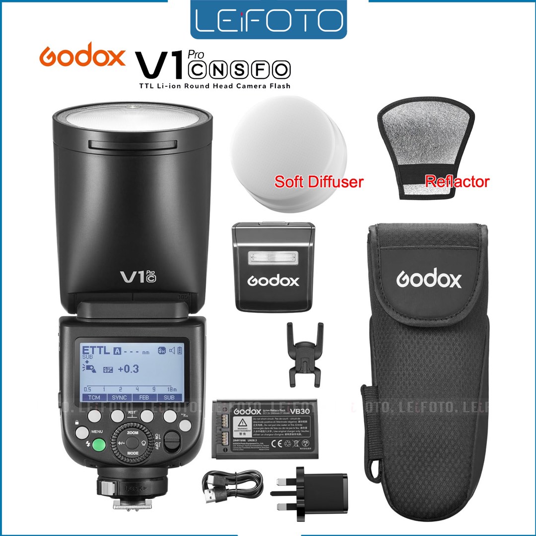 Godox V1Pro Flash,V1 Pro, Photography, Photography Accessories, Lighting & Studio Equipment on ...