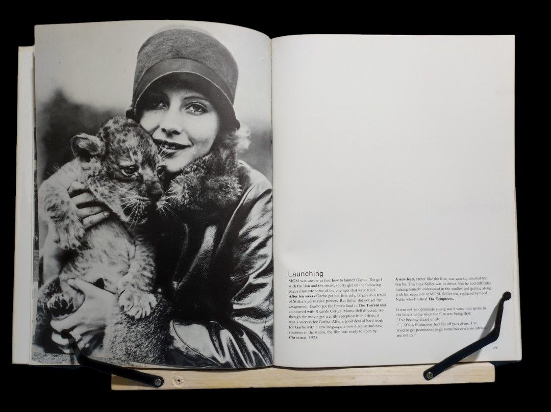 Gretta Garbo 1971 First Edition Harper &Row Publishers, Hobbies & Toys ...