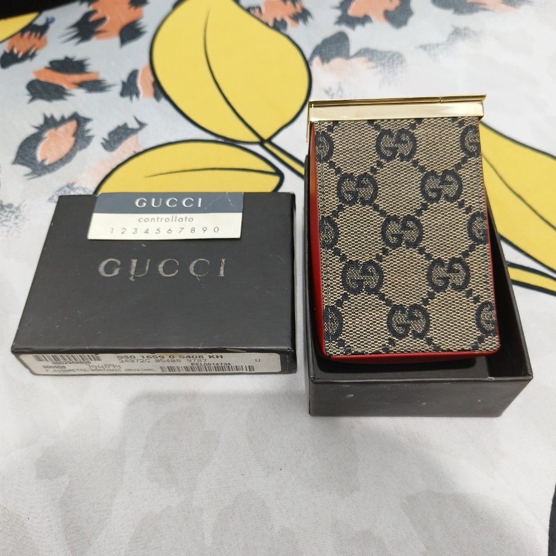 Gucci Cigarette Case / kotak rokok gucci, Barang Mewah, Aksesoris di ...