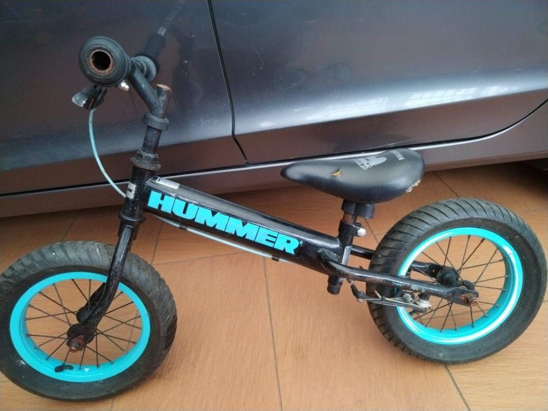 Hummer balance bike with brake, Sports Equipment, Bicycles & Parts ...