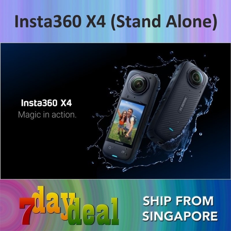 Insta360 X4 360 Camera (Stand Alone), Photography, Cameras on Carousell