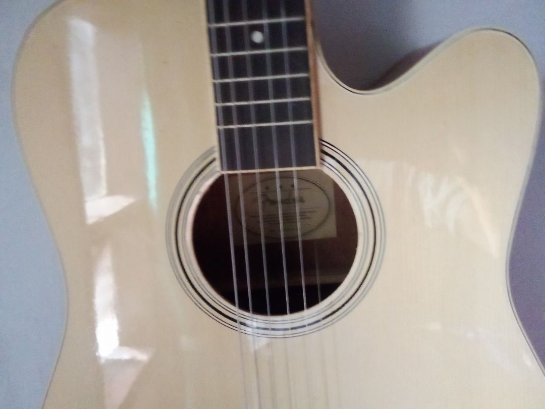 Jual Gitar Custom Fender DG 11NT jarang pakai, Musik & Media, Alat di ...