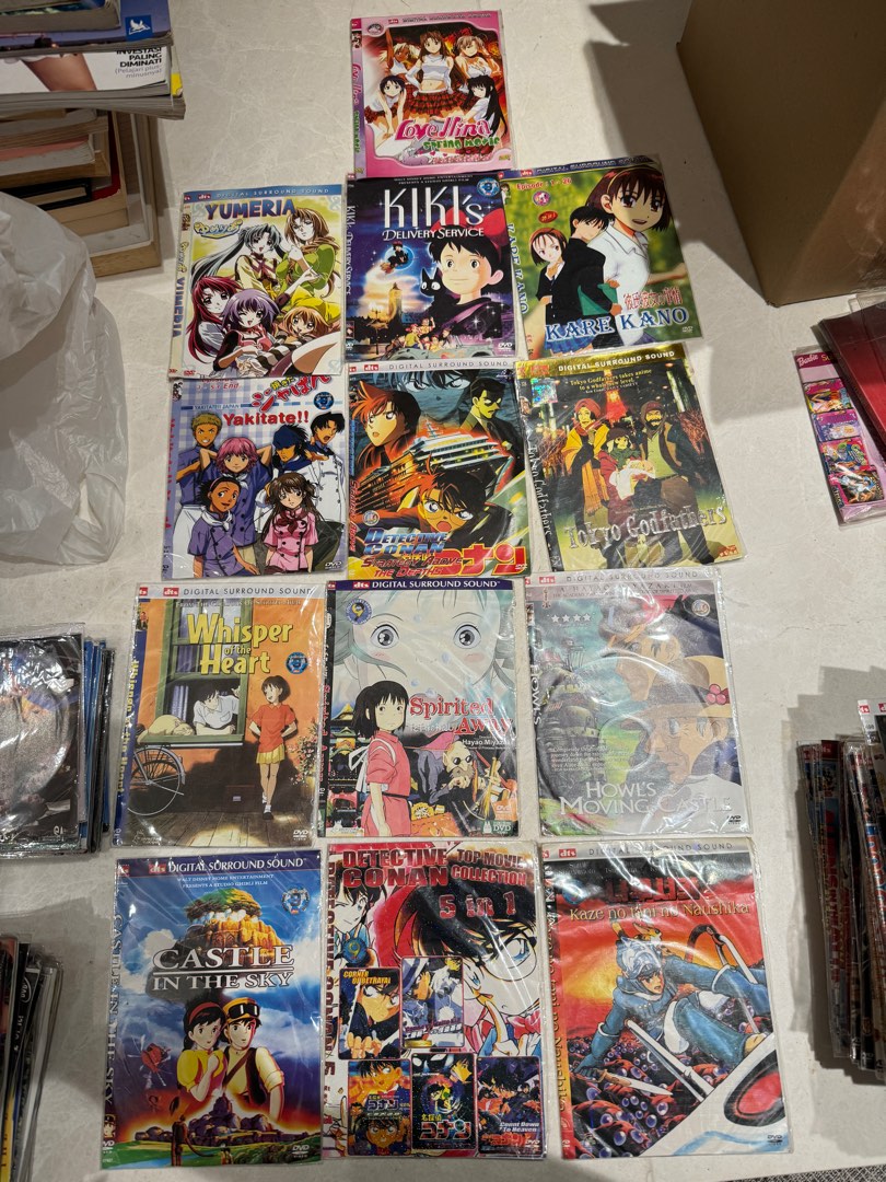 Kaset Dvd Jepang Anime Japan, Musik & Media, CD, DVD & Lainnya di Carousell