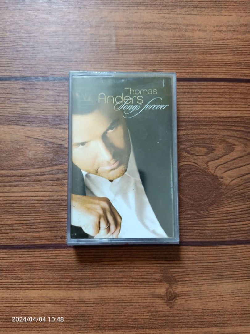 Kaset pita THOMAS ANDERS Songs Forever, Musik & Media, CD, DVD & Lainnya di Carousell