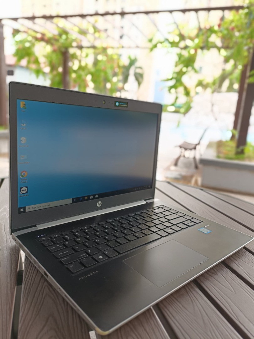Laptop HP i5 high spec & color matte silver, Computers & Tech, Laptops ...