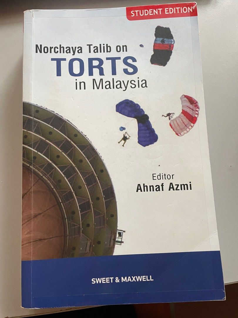 Law of Tort Textbook, Hobbies & Toys, Books & Magazines, Textbooks on ...