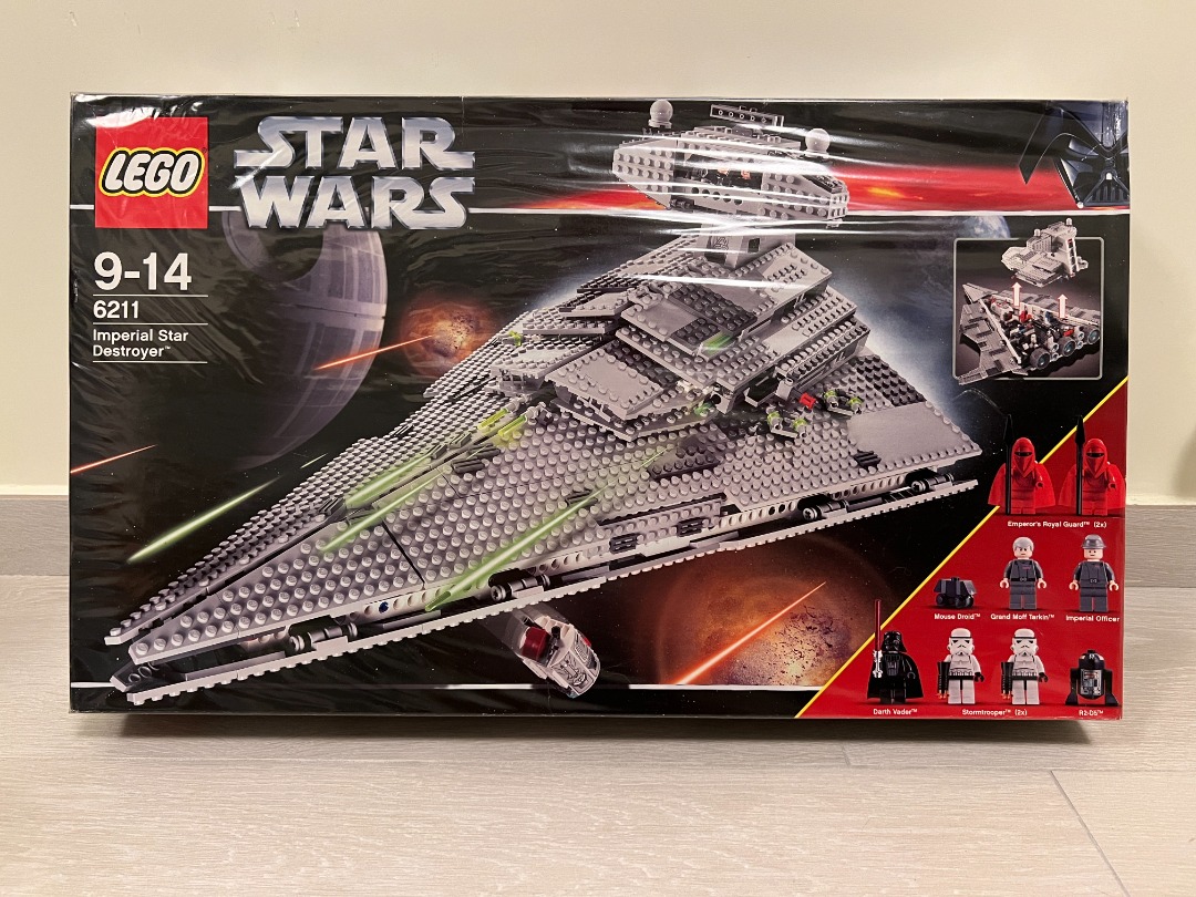 Lego 6211 Star Wars Imperial Star Destroyer Year 2006, 興趣及遊戲, 玩具 & 遊戲類 ...