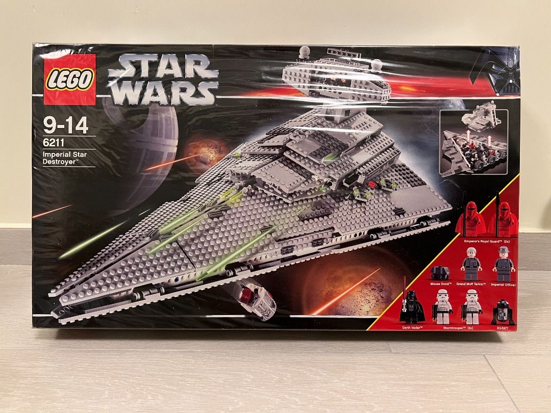 Lego 6211 Star Wars Imperial Star Destroyer Year 2006, 興趣及遊戲, 玩具 & 遊戲類 - Carousell