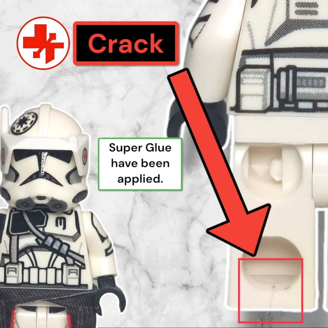 Lego Star Wars Custom Clone Trooper - 2020 Howzer's Gunner {Defect ...