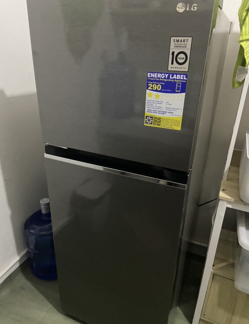 LG Inverter Refrigerator 8.3 cu ft, TV & Home Appliances, Kitchen ...